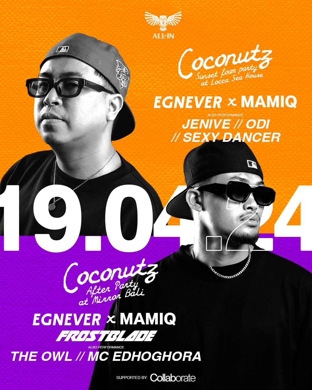 Foam-tastic Fun Awaits: Coconutz Sunset Foam Party - Locca Sea House